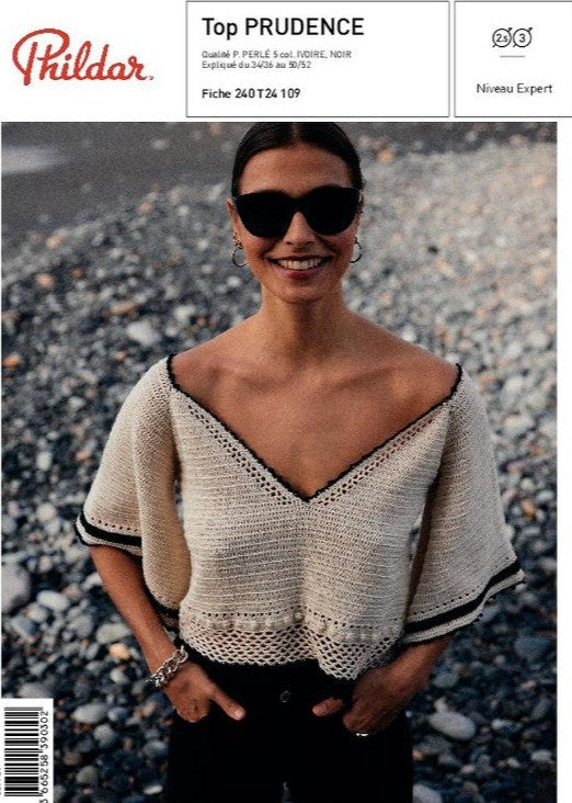 Patron Top Prudence - Phildar - Boutique du Bricolage