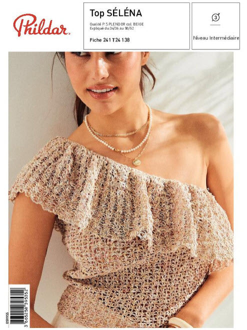 Patron Top Séléna - Phildar - Boutique du Bricolage